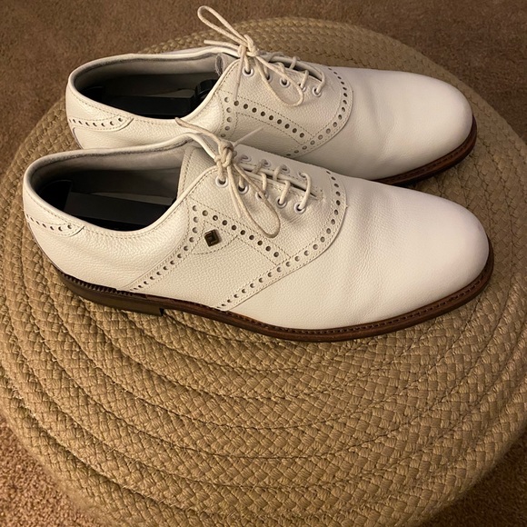 FootJoy | Shoes | Men Footjoy Full Leather Golf Shoe Model 5672 Size 0d ...